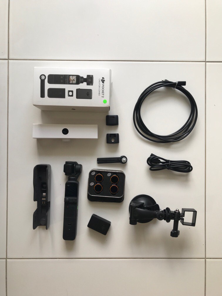 Dji pocket 2 combo set with freebies, Photography, Video Cameras on ...