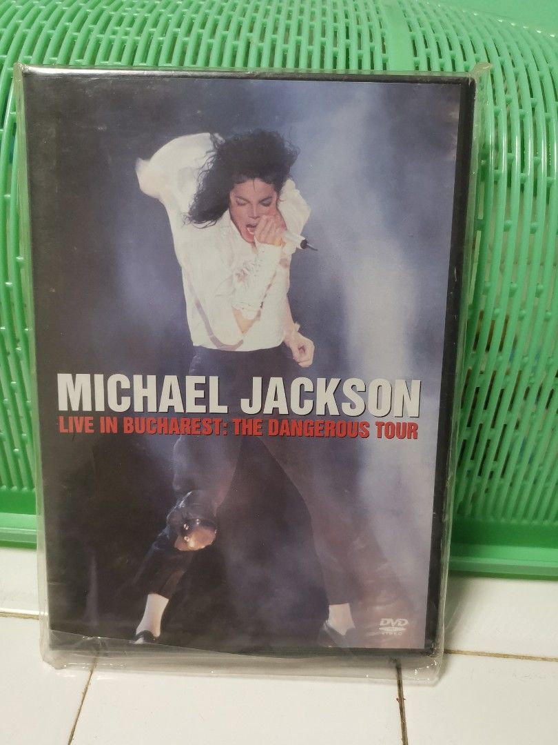 DVD Michael Jackson Live in Bucharest, Hobbies & Toys, Music & Media, CDs & DVDs on Carousell