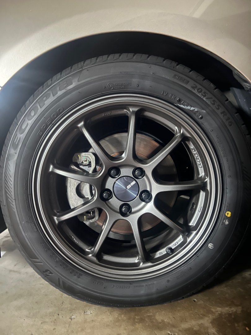 Enkei PF09 16x7, Car Accessories, Tyres & Rims on Carousell