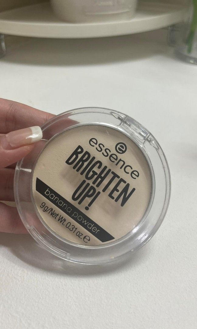 Essence Brighten Up Banana Powder Swatched Only 99 Full Beauty And Personal Care Face Makeup