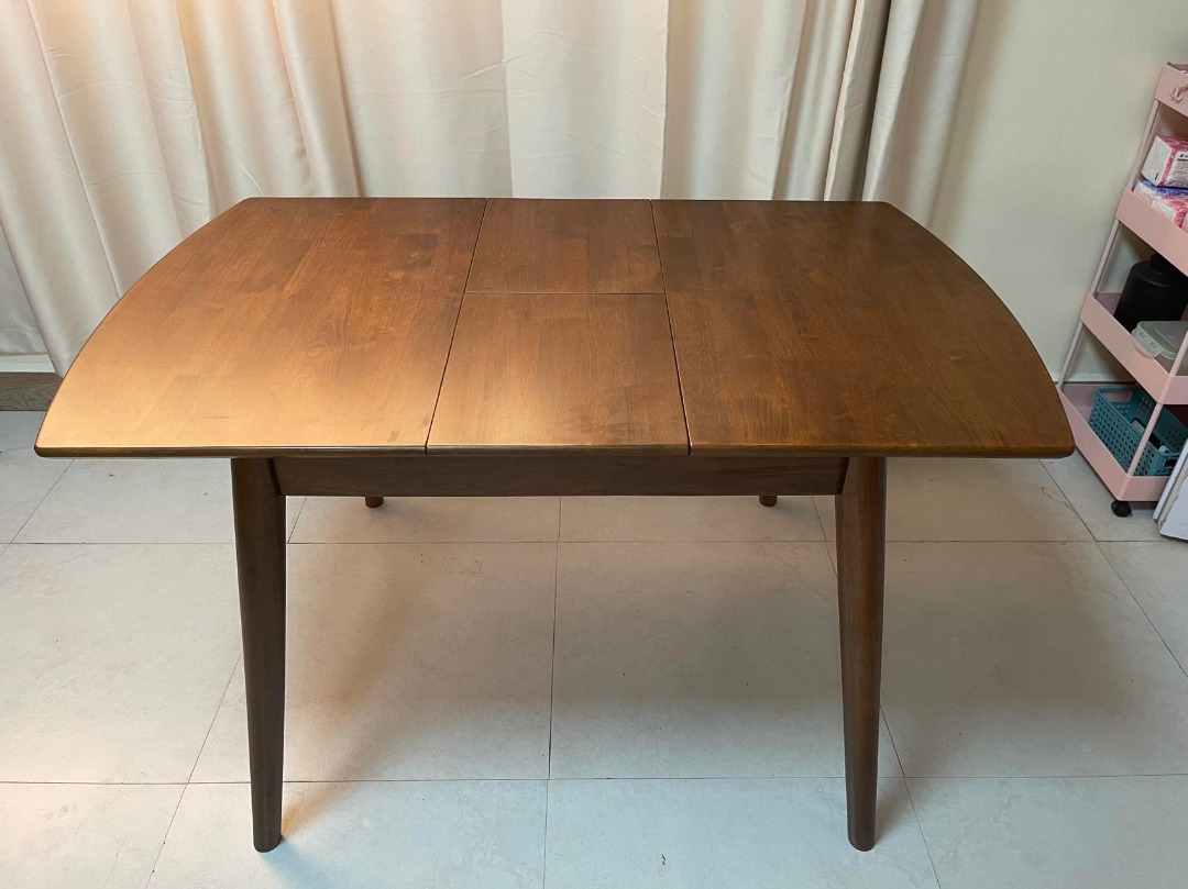 Extendable Dining Table 100cm To 130cm Furniture And Home Living