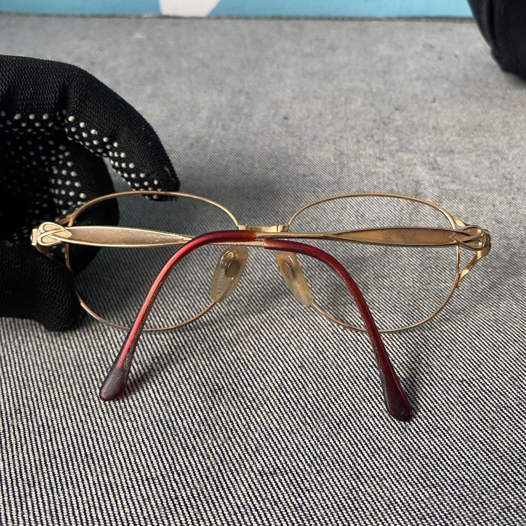 Frames only YSL vintage Design Gold Frame, Women's Fashion, Watches ...