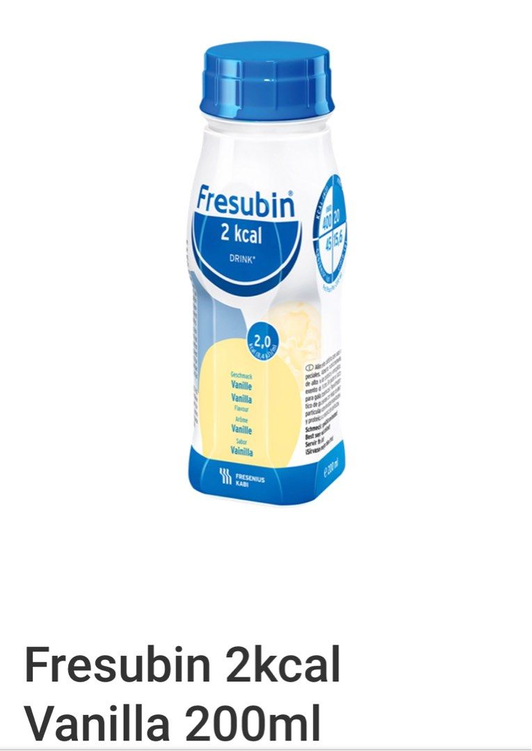 Fresubin 2 Kcal 200ml (vanilla & Cappuccino) , Health & Nutrition ...