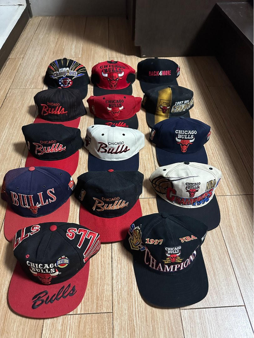 FS: Chicago Bulls Vintage Caps Original 3.8k to 7.5k up prices depende ...