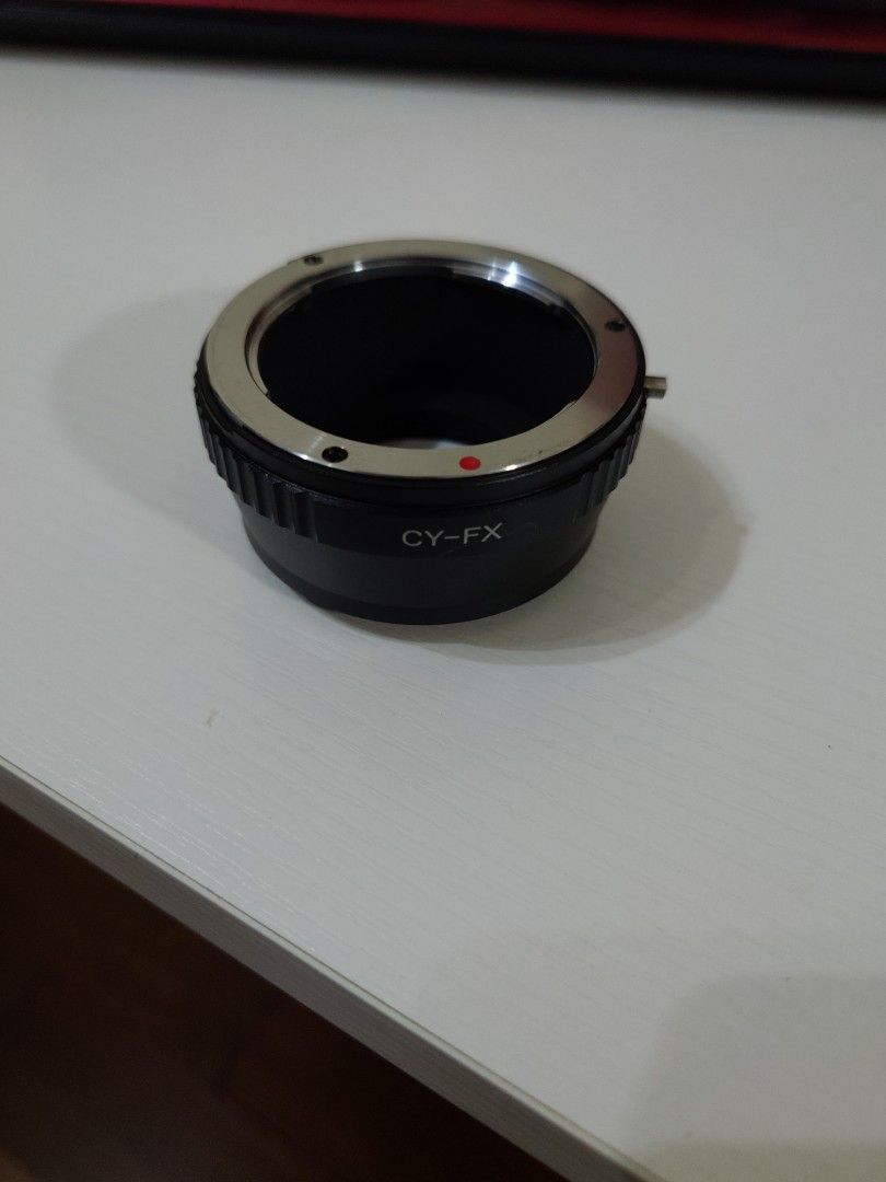 Fujifilm XF 轉接環 Zeiss CY mount 轉接 富士X mount XT5, XT4, XS-10, XS-20, XT-30, XH2 可用, 攝影器材, 鏡頭及裝備 ...