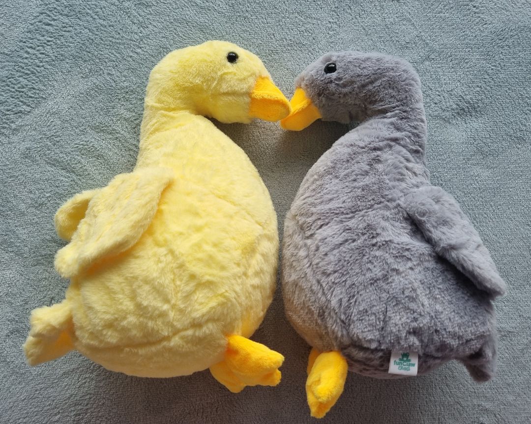 (Fun Claw) Duck plushies, Hobbies & Toys, Toys & Games on Carousell