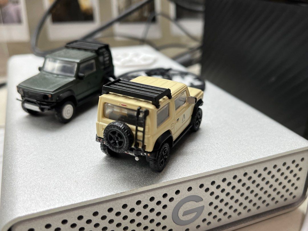 Gachapon stasto Suzuki Jimny JB74 Apio 1/64 , Hobbies & Toys, Toys & Games on Carousell