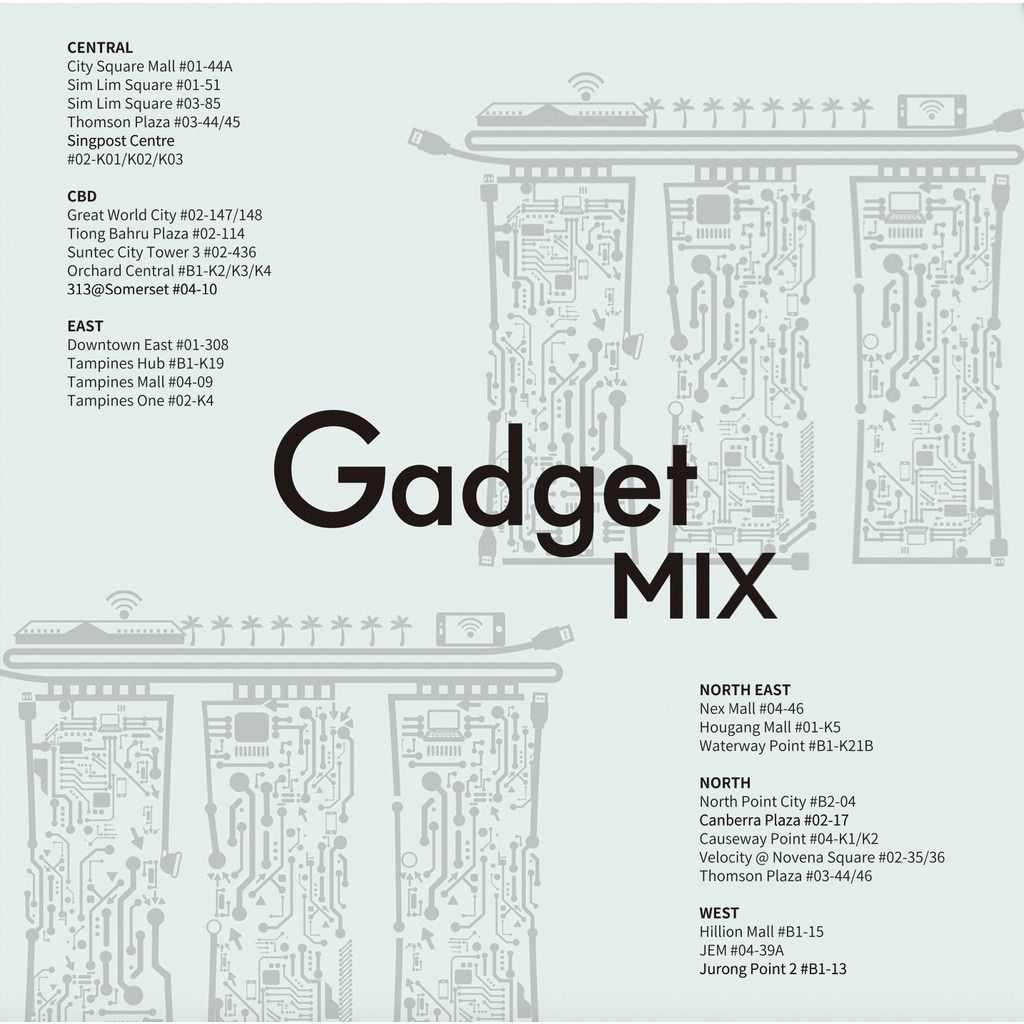 Gadget MIX Multi Plug/ 3-Way Adapter/ Multi Plug Vertical Tower Power ...