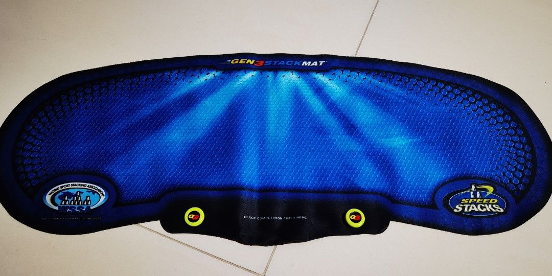 Gen3 stack mat with 2 sets of speed stack cups all priced to clear ...