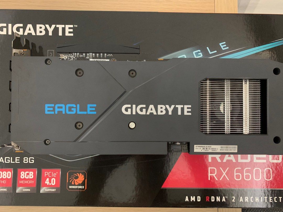 GIGABYTE EAGLE RX6600, Computers & Tech, Parts & Accessories, Computer ...