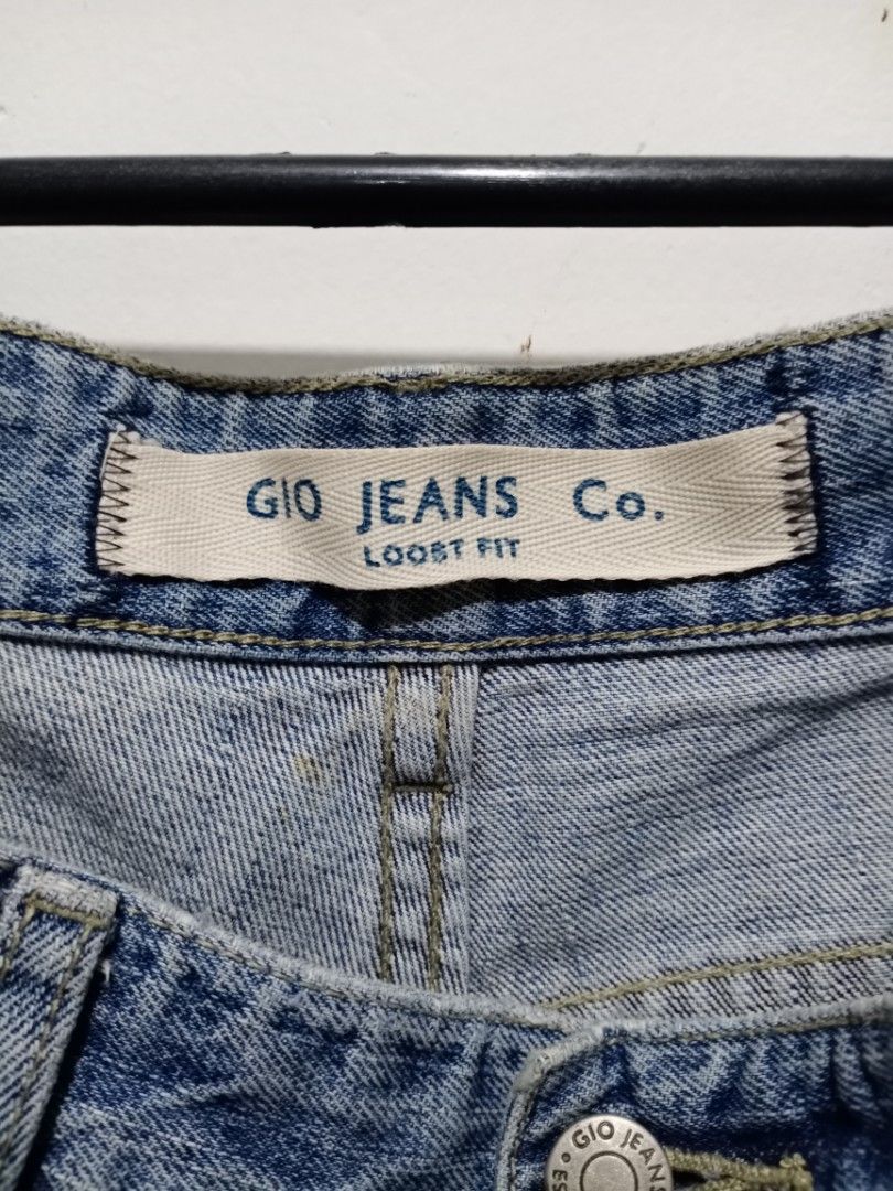 Gio Jeans Co. Loost Fit, Men's Fashion, Bottoms, Jeans on Carousell