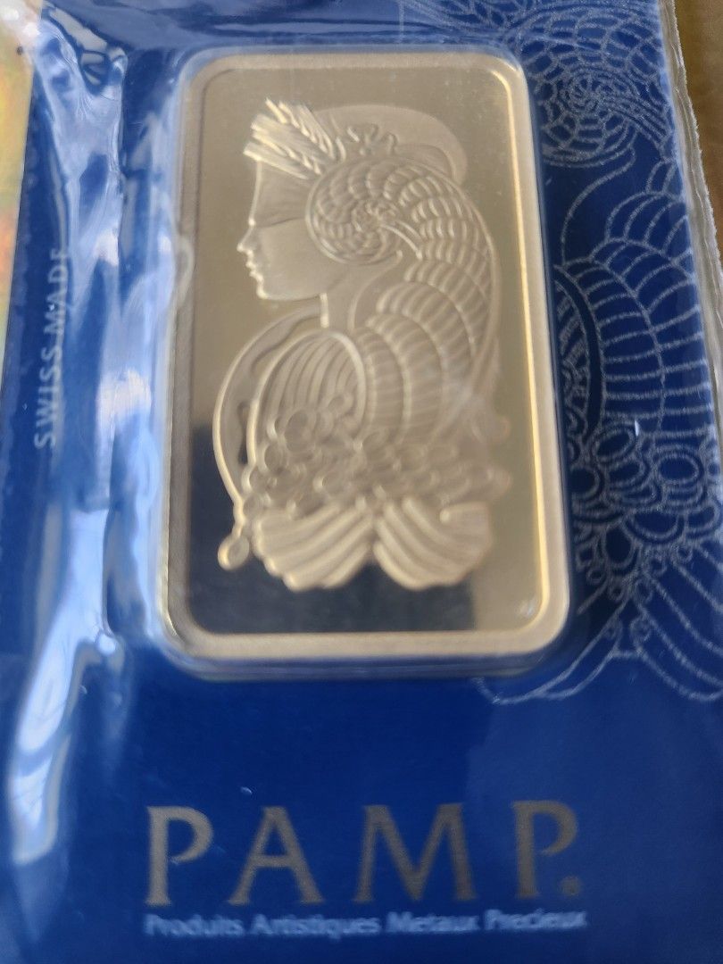 Gold bar Pamp 50g × 2, Hobbies & Toys, Memorabilia & Collectibles ...