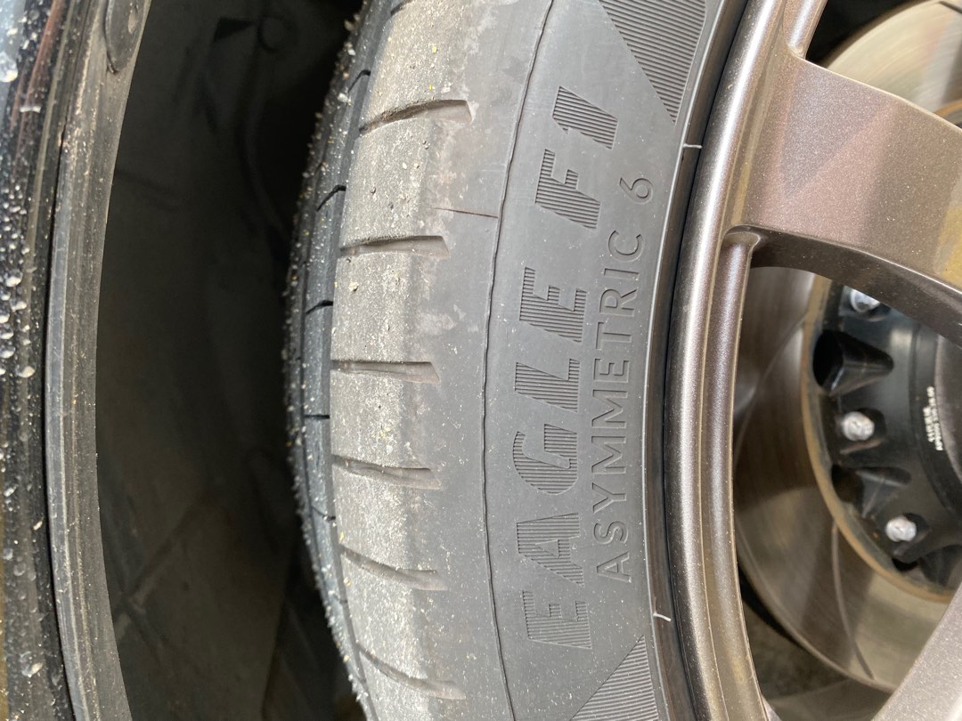 Goodyear Eagle F1 Asymmetric 6 225/40/18, Car Accessories, Tyres & Rims on Carousell