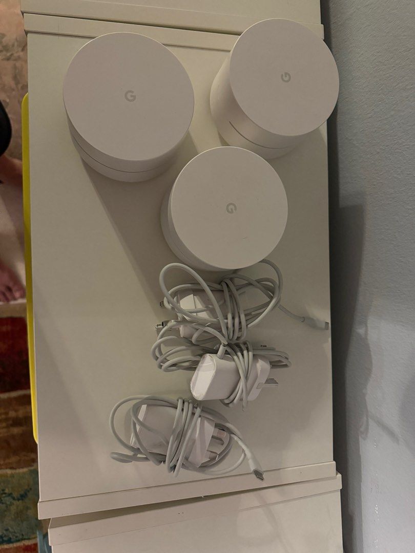 Google WiFi - Mesh router set of 3, Computers & Tech, Parts ...