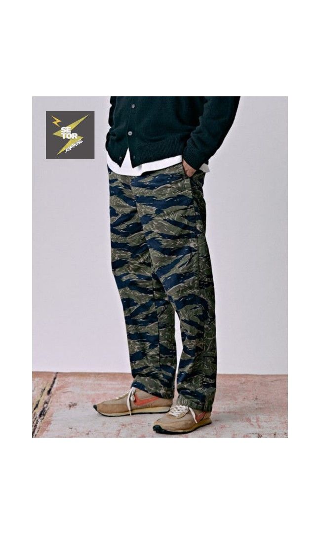 Greek Army - Airforce Lizard Blue Camo, Men's Fashion, Bottoms ...
