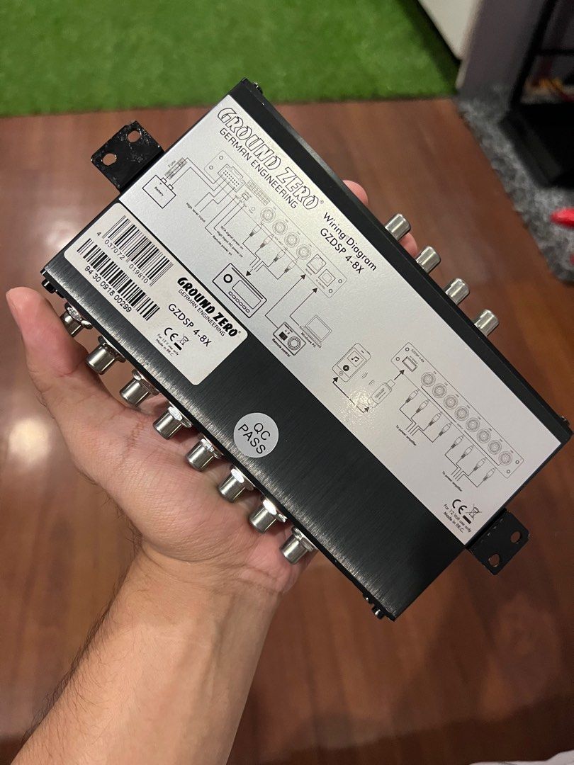 Ground Zero DSP 4-8x, Audio, Other Audio Equipment on Carousell