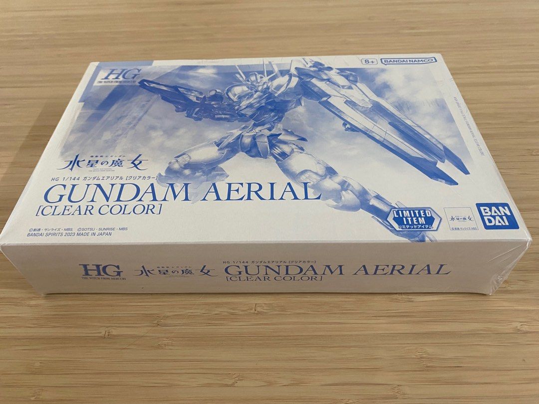 GUNDAM AERIAL (CLEAR COLOR), Hobbies & Toys, Toys & Games on Carousell