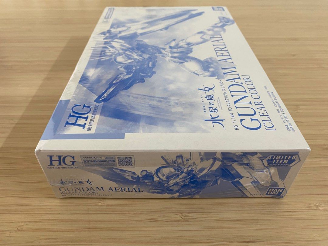 GUNDAM AERIAL (CLEAR COLOR), Hobbies & Toys, Toys & Games on Carousell