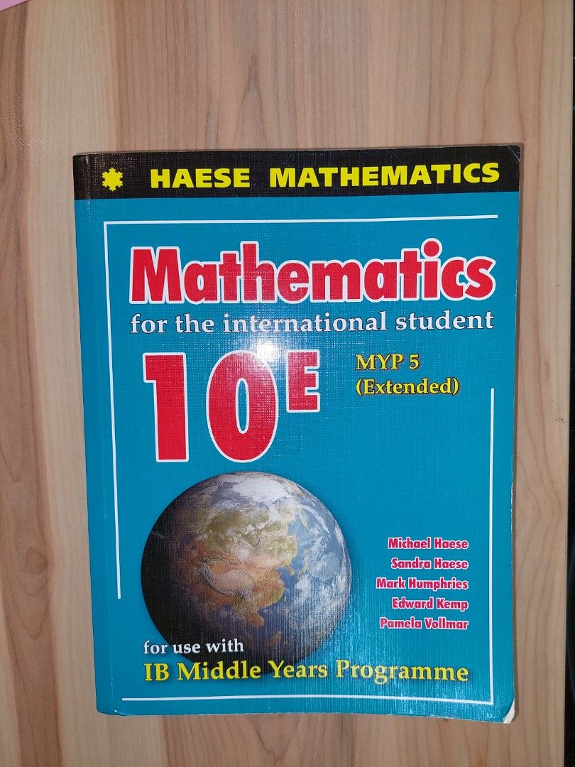 Haese Mathematics 10e MYP 5 IB Textbook, Hobbies & Toys, Books ... Haese Mathematics 10e MYP 5 IB Textbook, Hobbies & Toys, Books ...