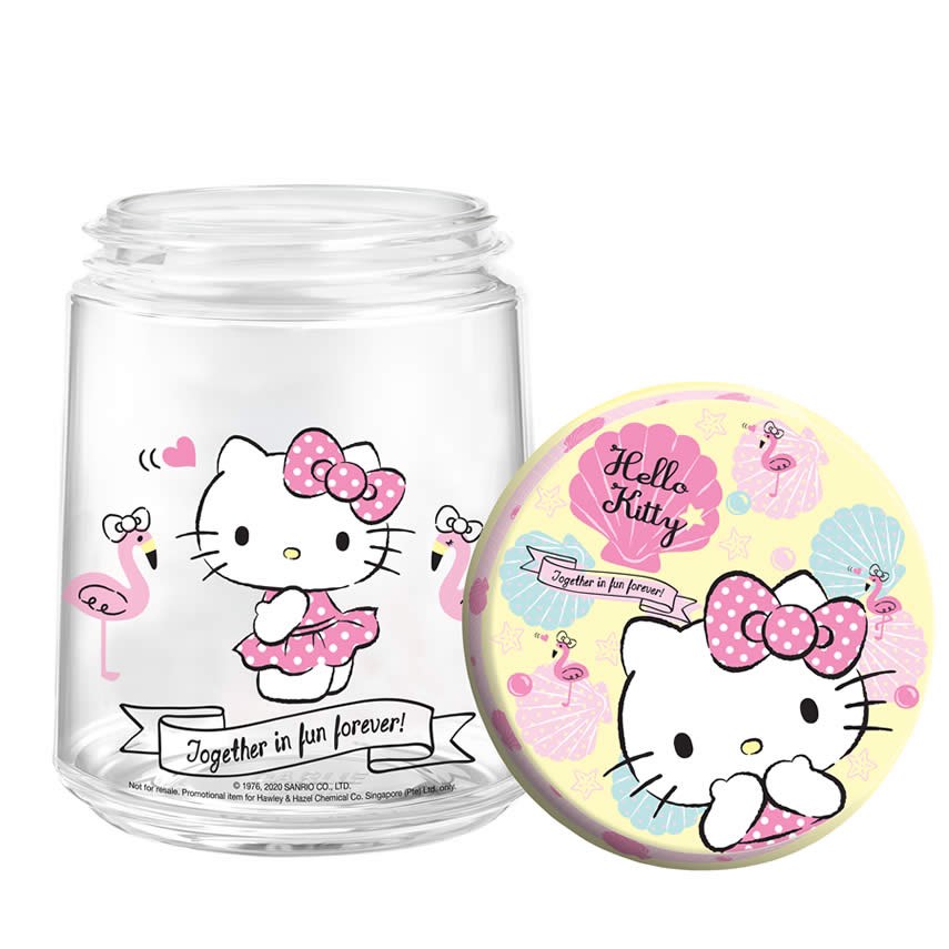 Hello Kitty Glass Container, Furniture & Home Living, Kitchenware ...