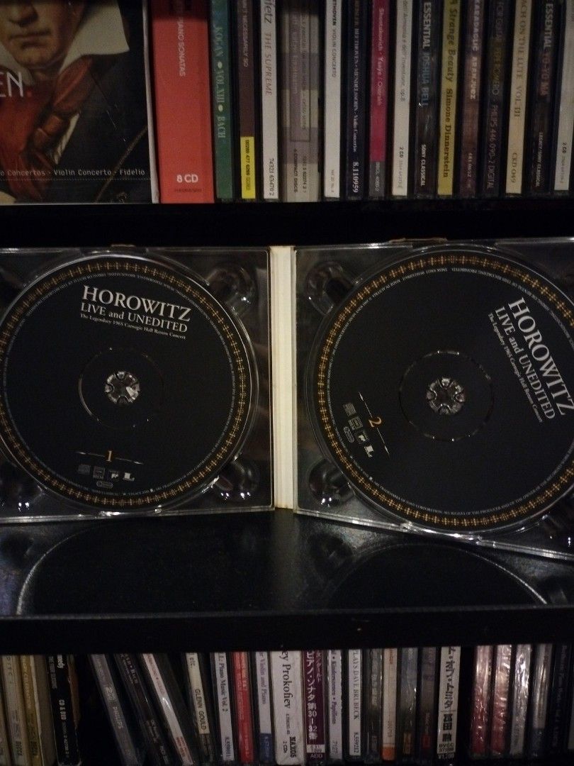Horowitz Live and Unedited The Historic 1965 Carnegie Hall Return ...