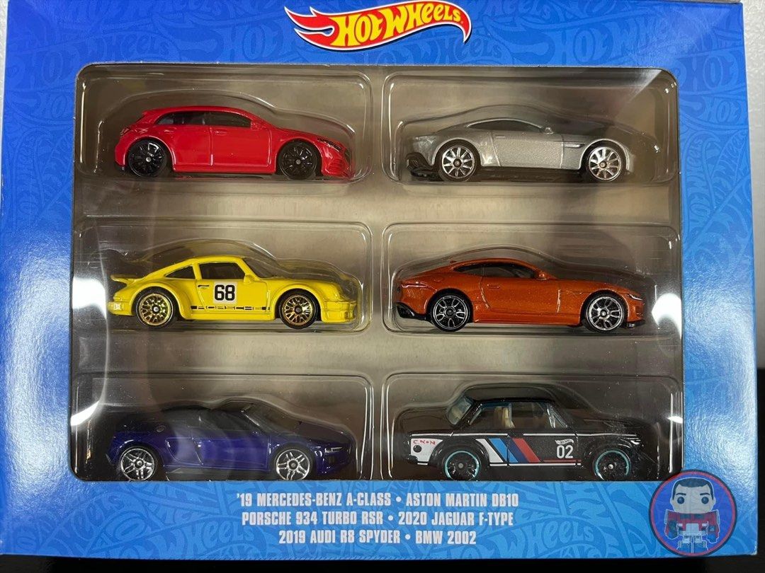 Hot Wheels European Car Culture Multipack 1:64 Scale Diecast Model Car ...