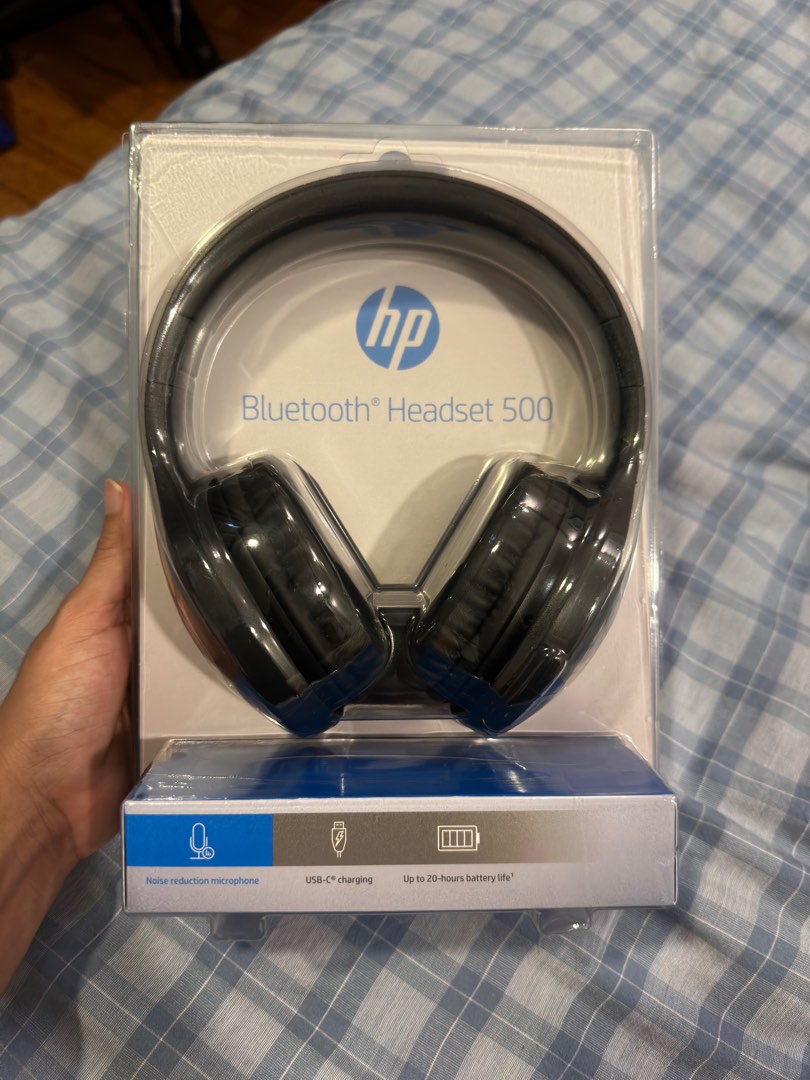 HP Bluetooth headset 500, Audio, Headphones & Headsets on Carousell
