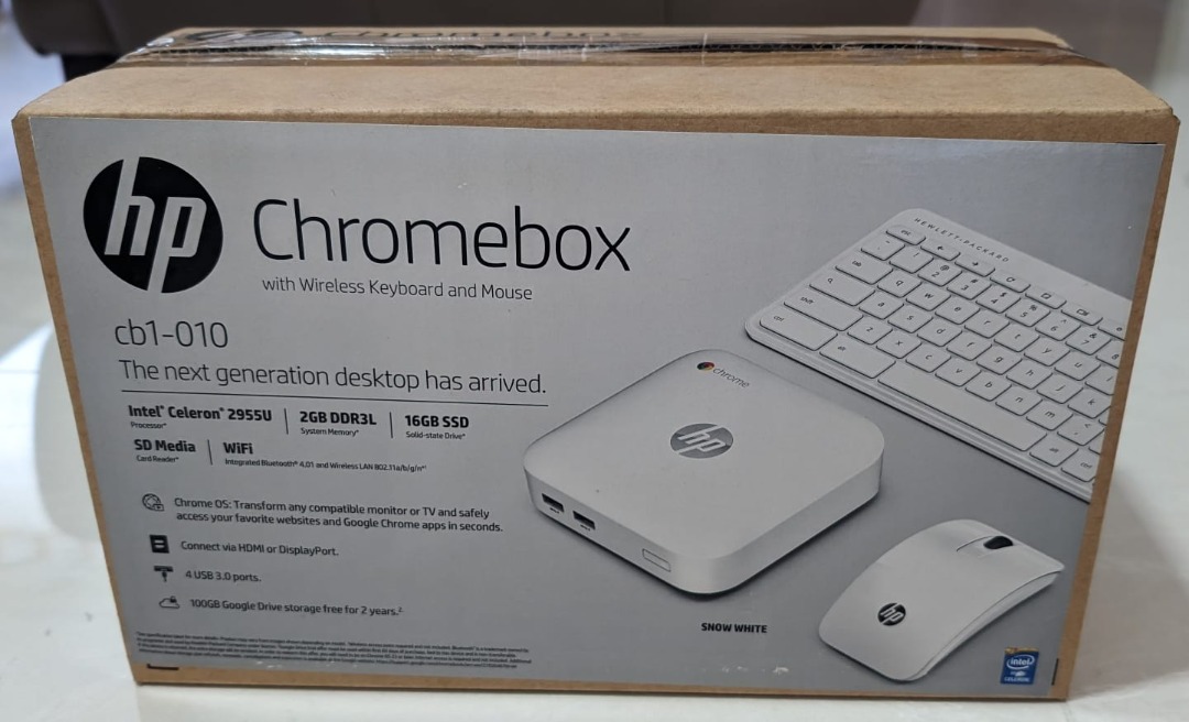 HP Chrome box from the past, Computers & Tech, Desktops on Carousell