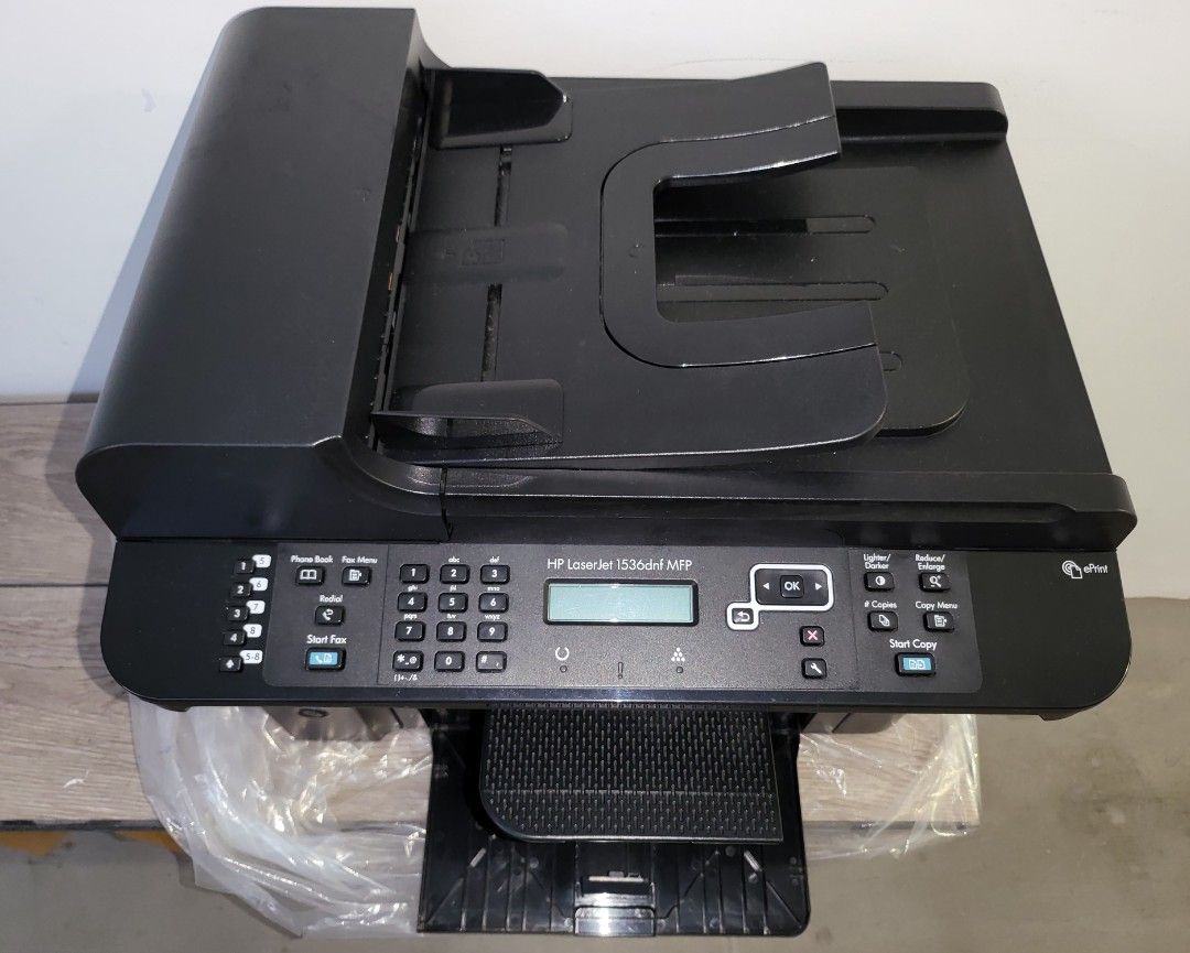 HP LaserJet Pro M1536dnf Multi function Printer, Computers & Tech ...