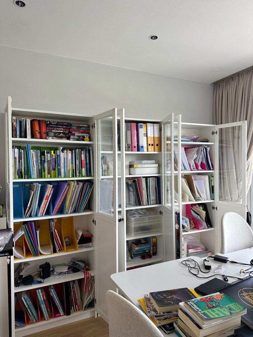IKEA Billy/ OXBERG Bookcase, Furniture & Home Living, Furniture ...