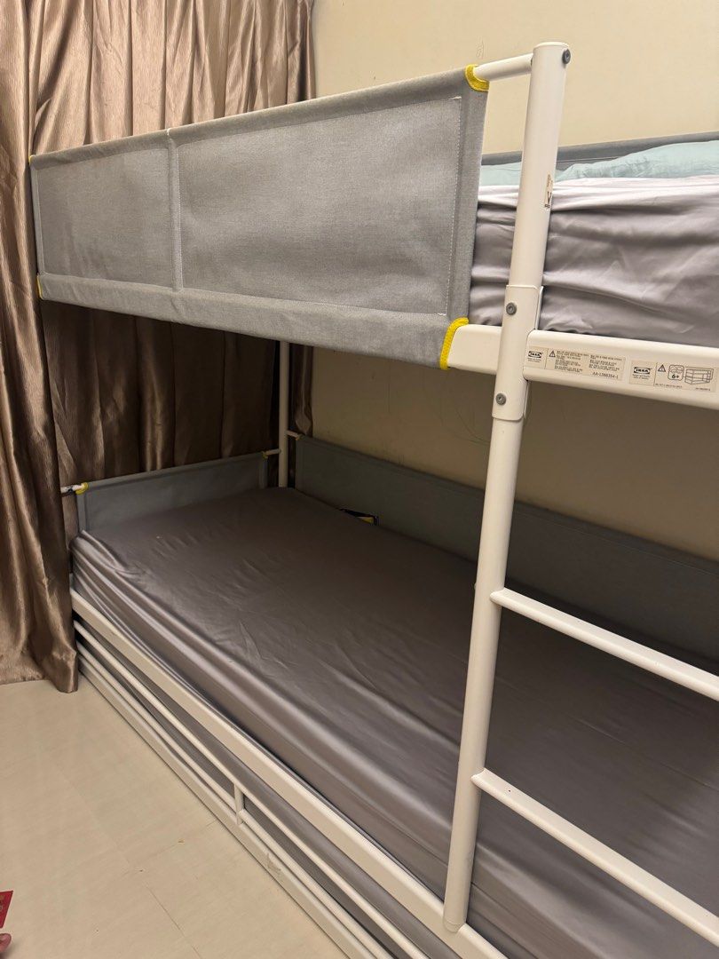 Ikea double deck Bed Frame, Furniture & Home Living, Furniture, Bed ...
