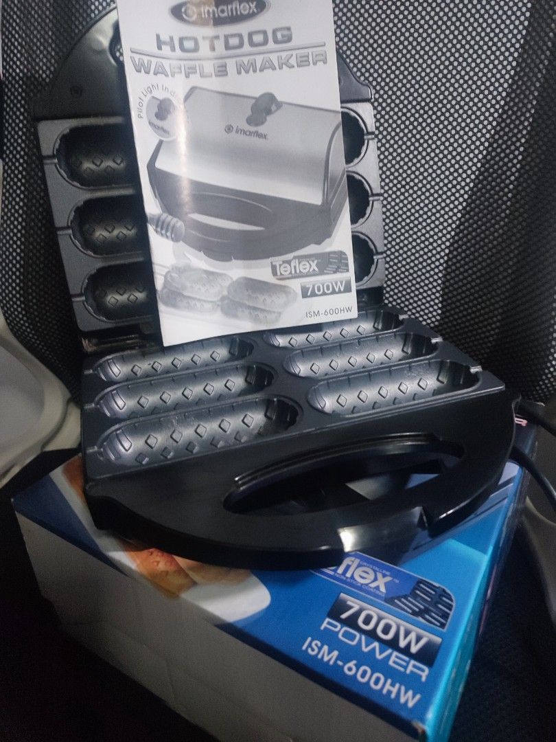 Imarflex Hotdog waffle maker, TV & Home Appliances, Kitchen Appliances ...