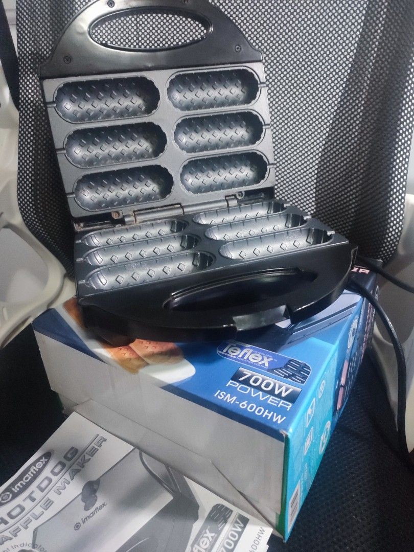 Imarflex Hotdog waffle maker, TV & Home Appliances, Kitchen Appliances ...