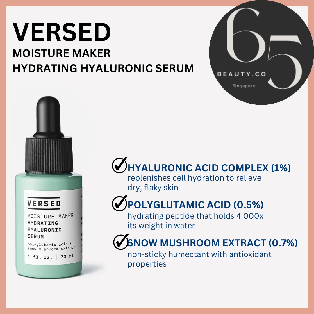 [IN STOCK] Versed Moisture Maker Hydrating Hyaluronic Acid Serum ...