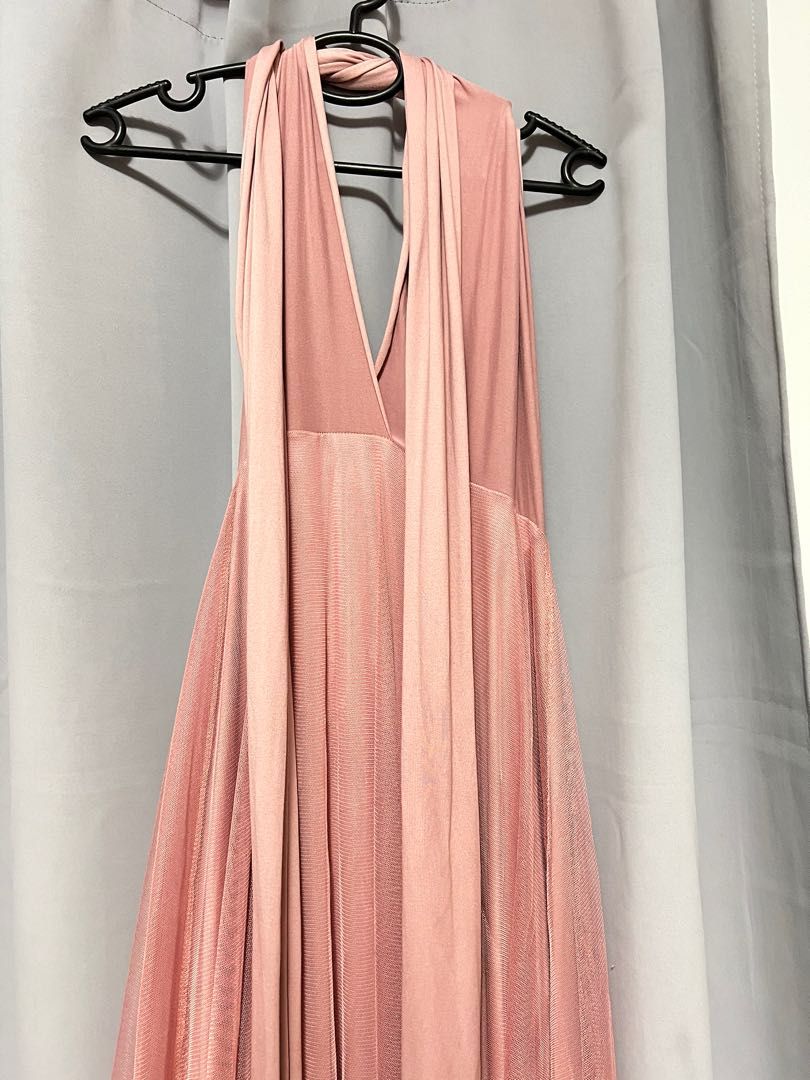 Infinity Dress with Tulle Long Gown, Women's Fashion, Dresses & Sets ...