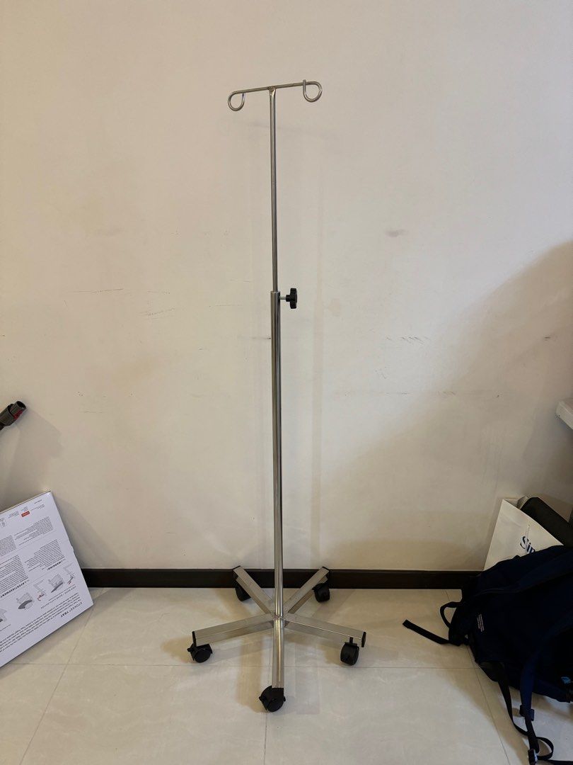 IV Drip Stand, Health & Nutrition, Medical Supplies & Tools on Carousell