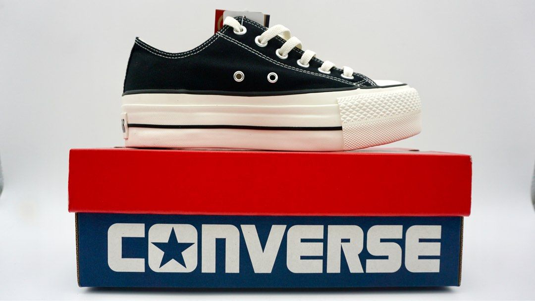 Japan-exclusive Converse All-star Lifted Ox, Women's Fashion, Footwear ...