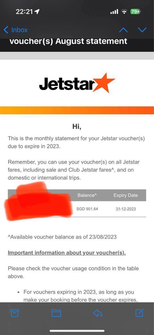 Jetstar Flight Voucher, Tickets & Vouchers, Flights & Overseas ...