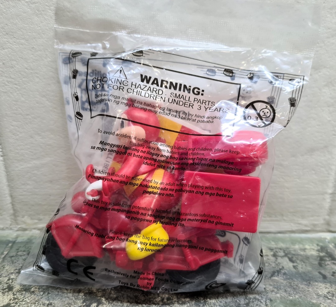 JOLLIBEE RIDER - 2018 Jollibee Fun Store Kiddie Meal Toy Series ...