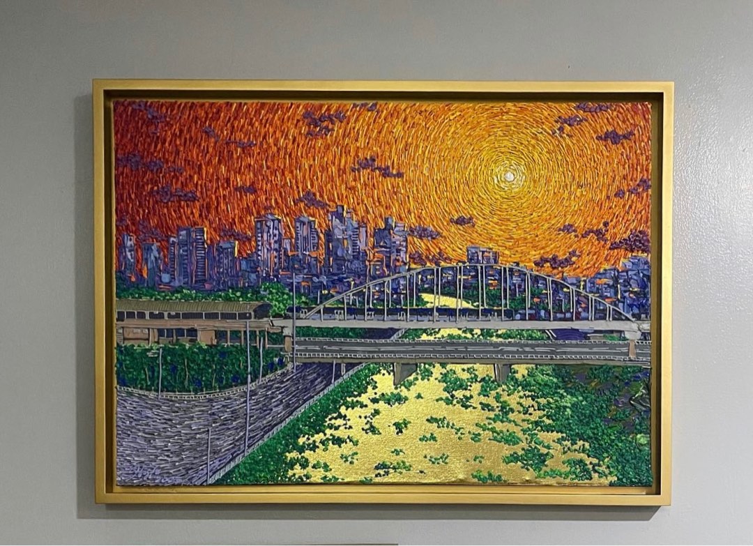 JOMEL LUGTU 20 x 30 Painting, Hobbies & Toys, Stationary & Craft, Art ...