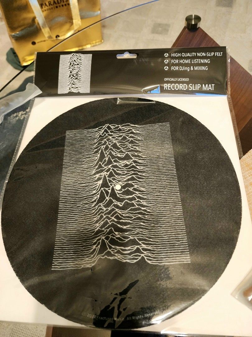 Joy Division Vinyl Record Slipmat, Hobbies & Toys, Music & Media ...