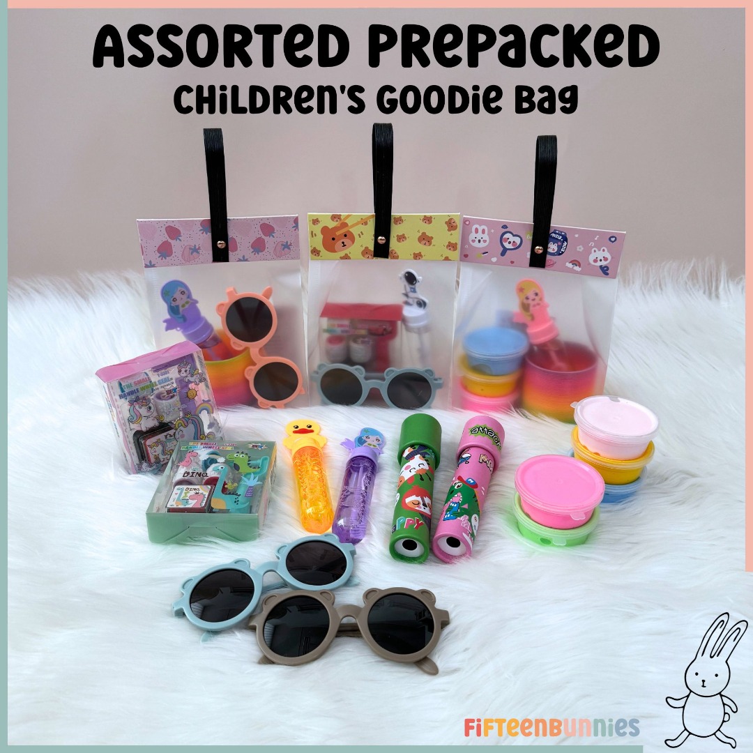 Kids Goodie Bag | Prepacked Preschool Birthday Goodie Bag Party Favour ...