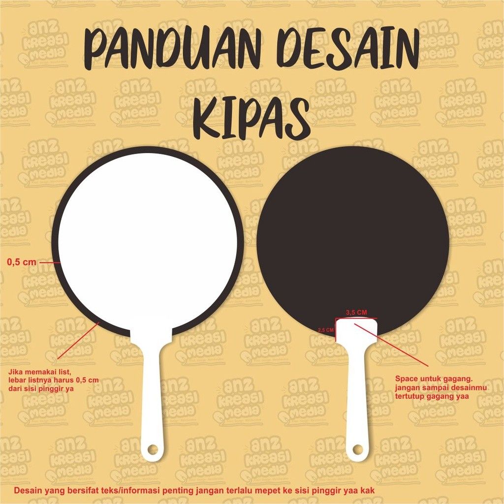 KIPAS / HANDFAN CUSTOM , KIPAS SOUVENIR, KIPAS PROMOSI - BAHAN AC 310 ...