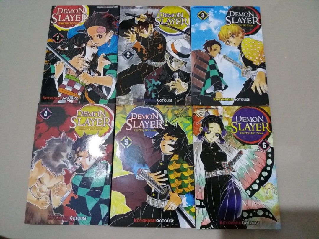Komik Demon slayer like new, Buku & Alat Tulis, Komik dan Manga di ...