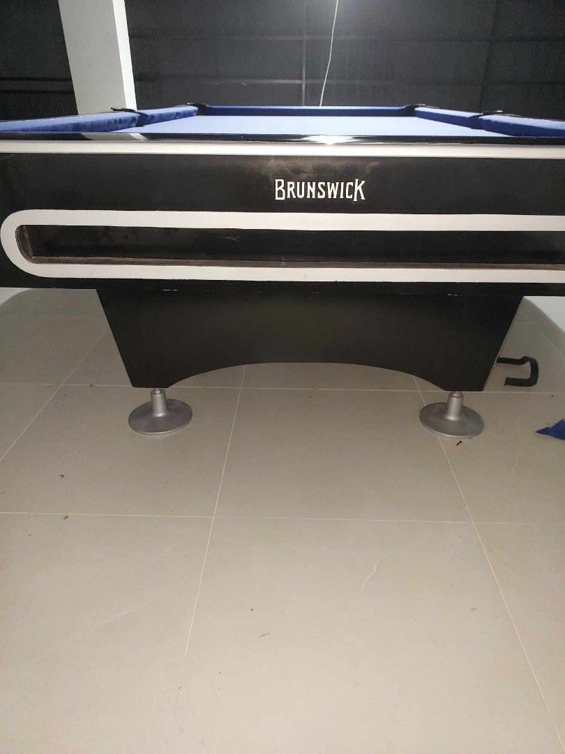 KOREAN BRUNSWICK STANDARD BILLIARD TABLE, Sports Equipment, Sports ...
