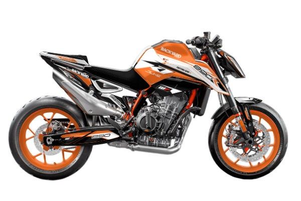 KTM Duke 790 890 Decal, Motorcycles, Motorcycle Accessories on Carousell