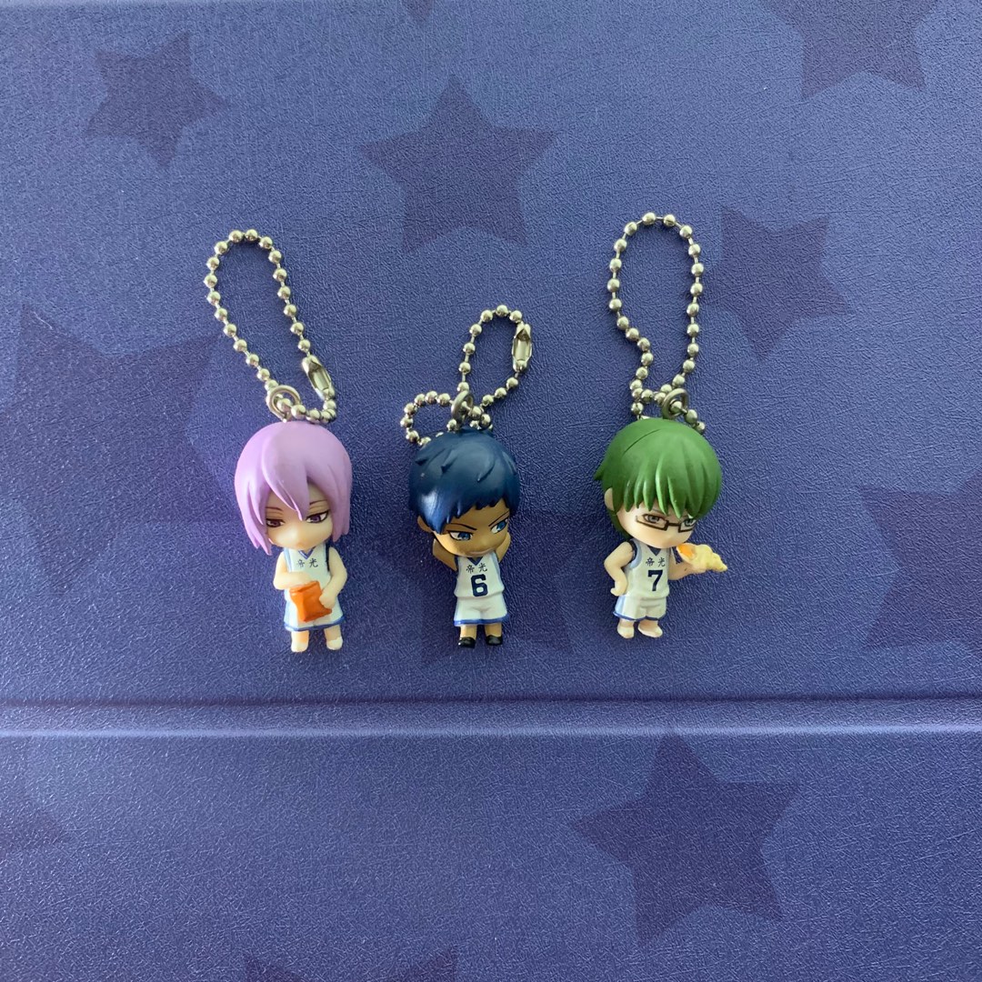 kuroko no basket keychain set, Hobbies & Toys, Memorabilia ...