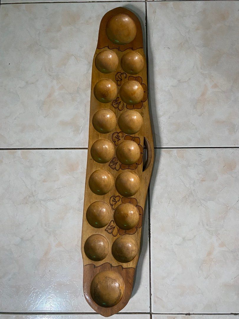 Large Sungka without Shells, Hobbies & Toys, Toys & Games on Carousell