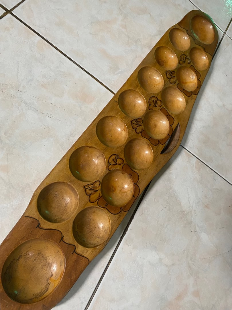 Large Sungka without Shells, Hobbies & Toys, Toys & Games on Carousell