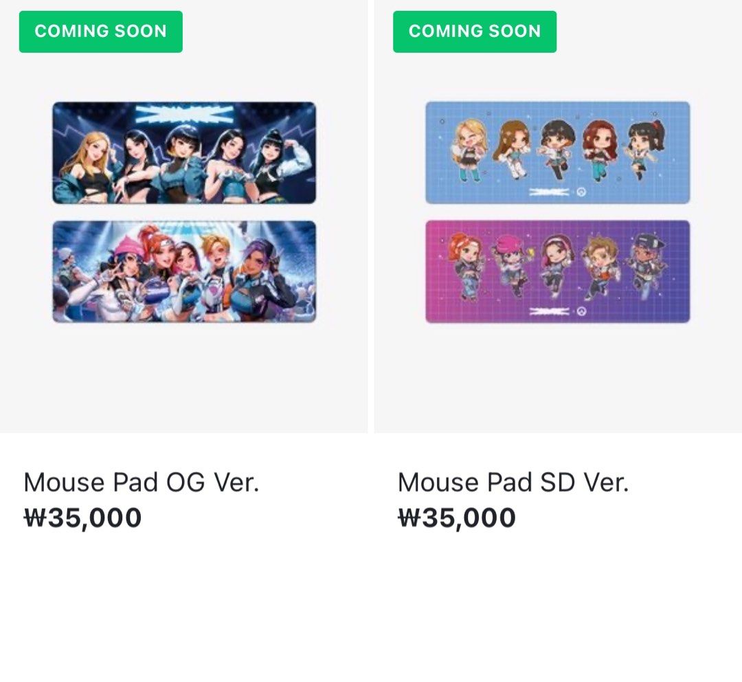 LE SSERAFIM X OVERWATCH 2 Official Goods, Hobbies & Toys, Memorabilia ...